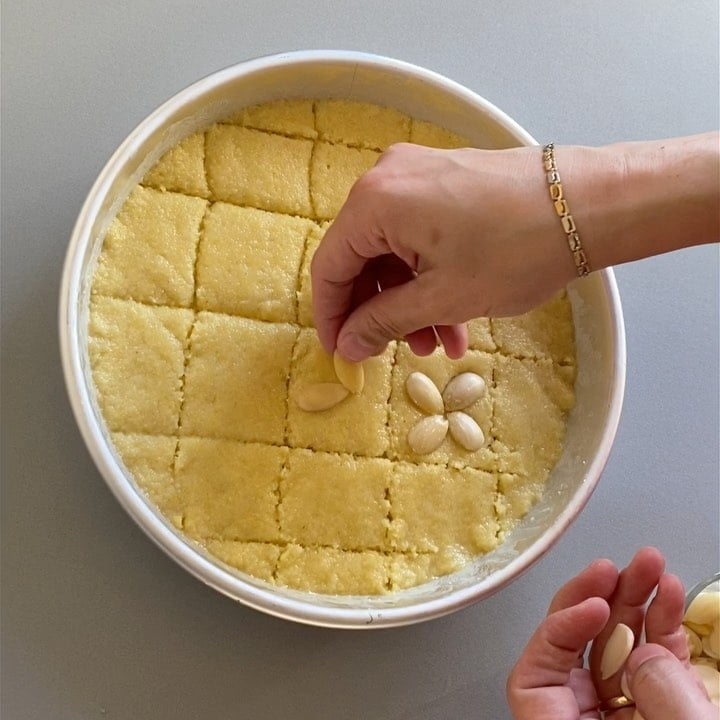 طريقة عمل النموره اللبنانيه - fatmee kitchen 🇱🇧🇰🇼 | كوك إنستا